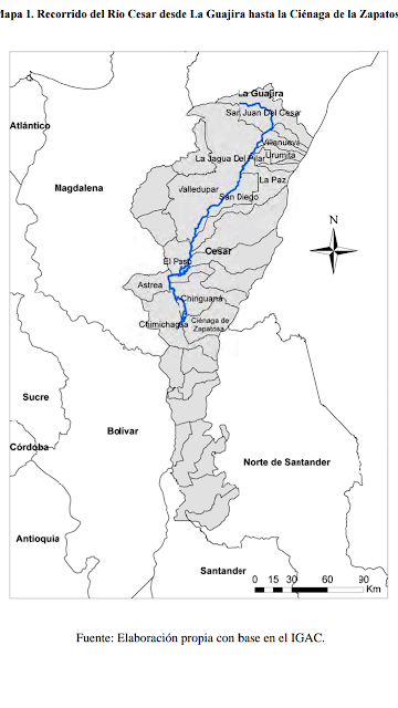LA CONTAMINACIÓN DEL RIO CESAR: CONTAMINACIÓN DEL RIO CESAR