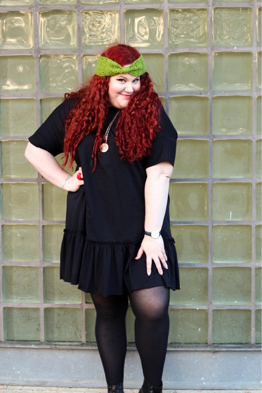 Curves & Curls: My Month in Outfits: What I Wore in January