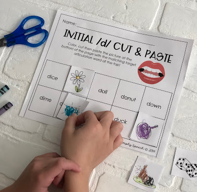 Articulation Cut & Paste! | Simply Speech