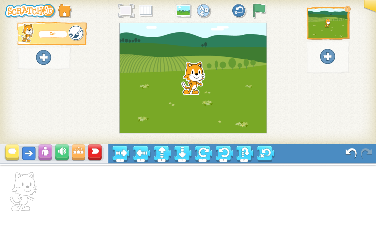 子供と一緒にプログラミング！: 【ScratchJr】プロジェクトの保存
