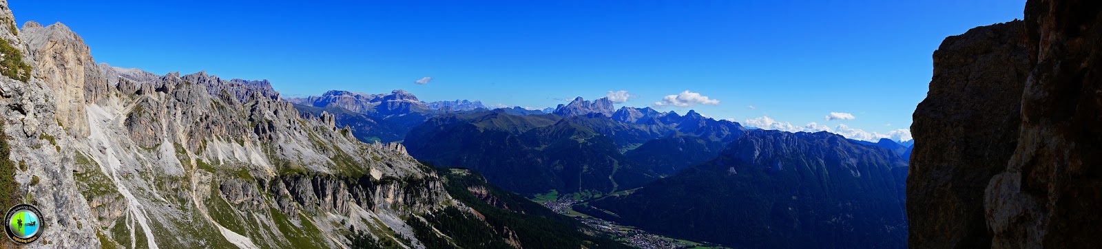 Canyoning - Caving: Via ferrata Massare, Rosengarden group, Dolomites
