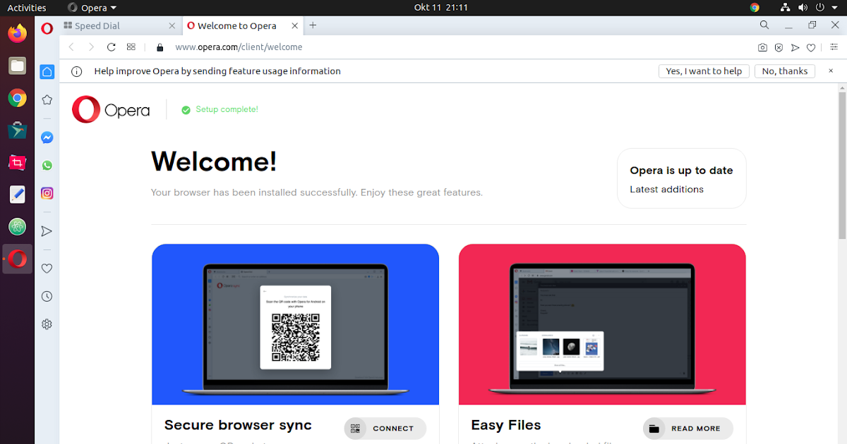 Cara Install Opera Browser di Ubuntu dan Linux Mint - Manglada Tech