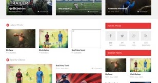 VideoTube Responsive Blogger Template
