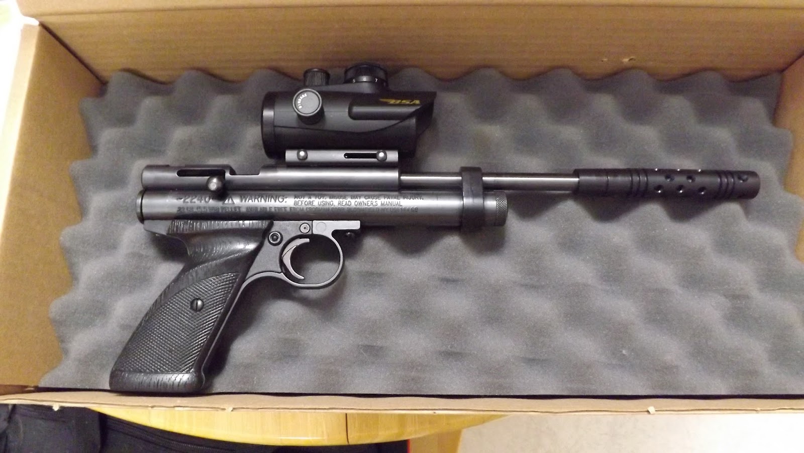 Hugh's Custom Air Guns: Crosman 2240 From Basic to "Bad to the Bone"