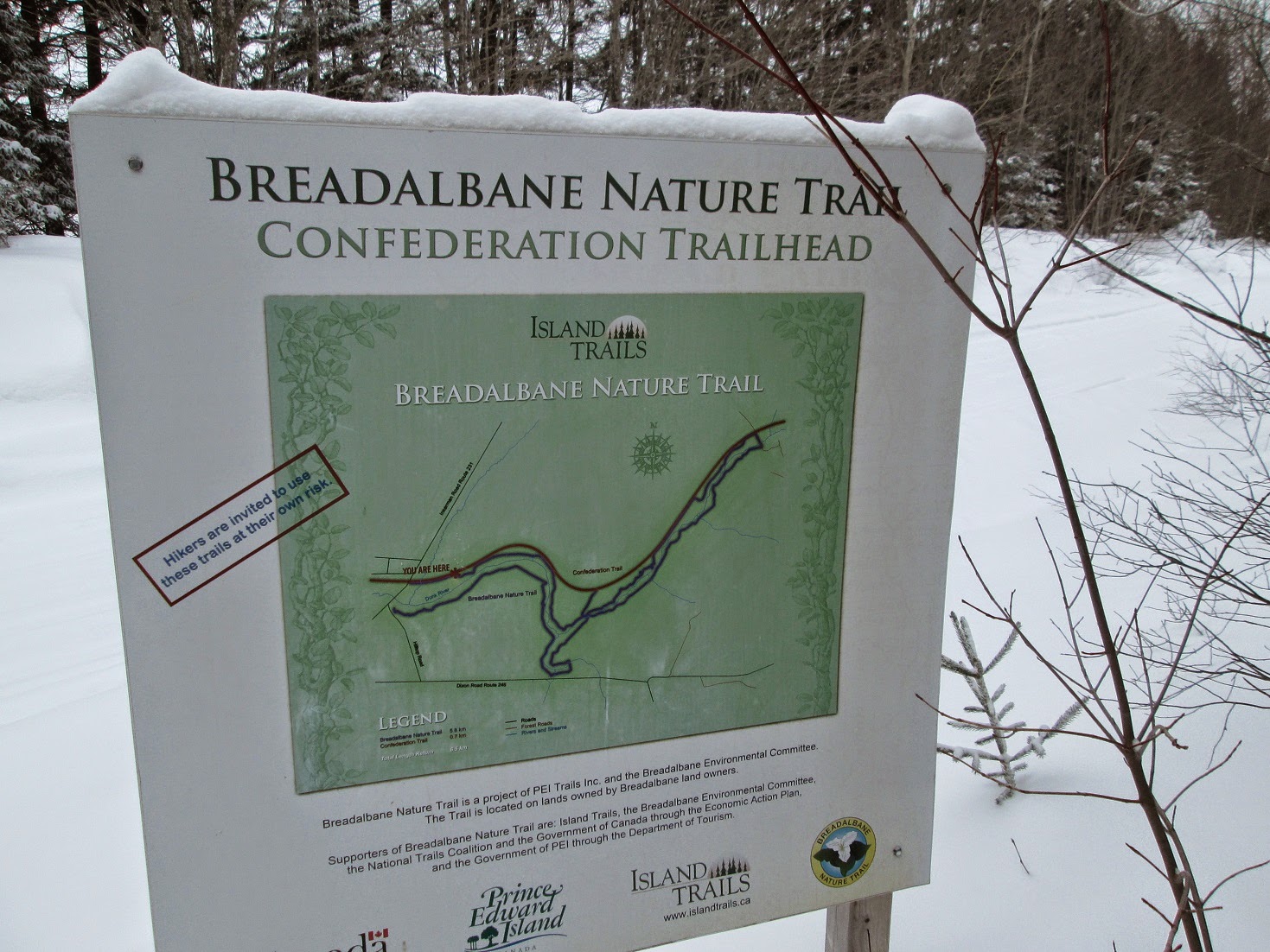 Pedaling PEI: Breadalbane trail