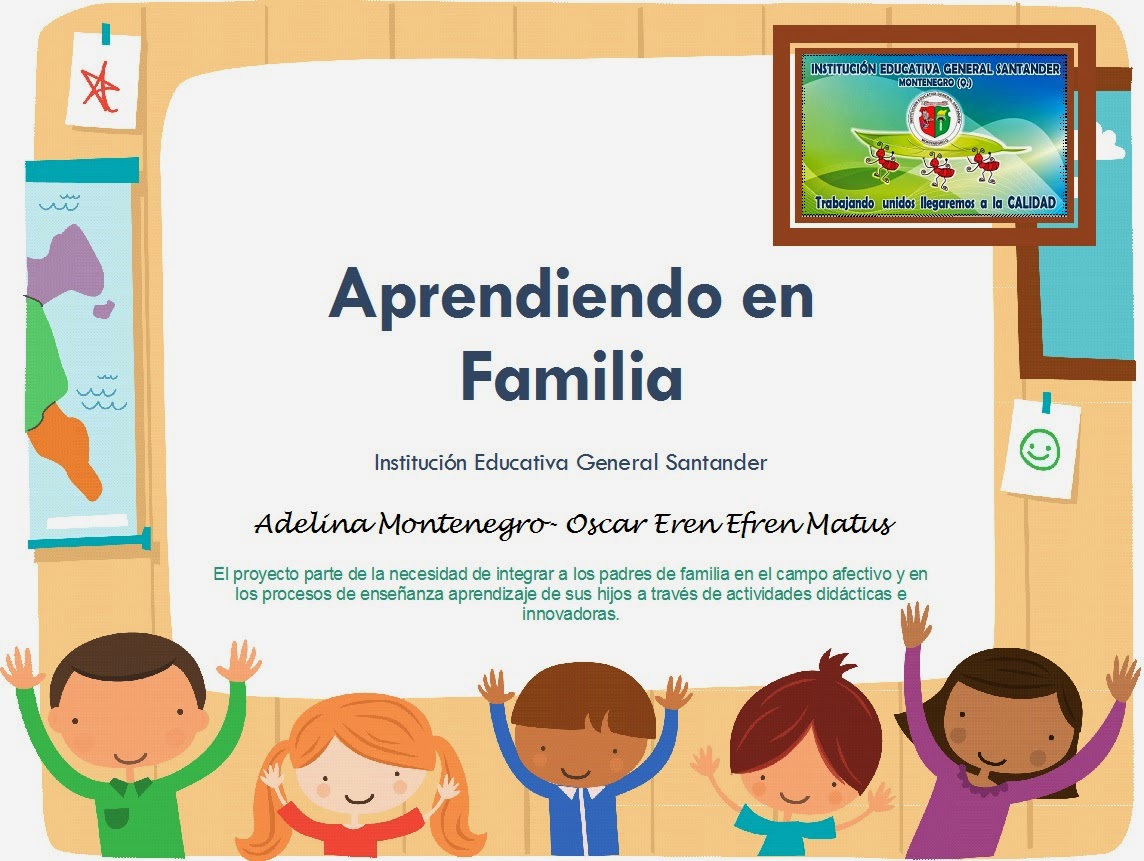 INNOVADORES: APRENDIENDO EN FAMILIA