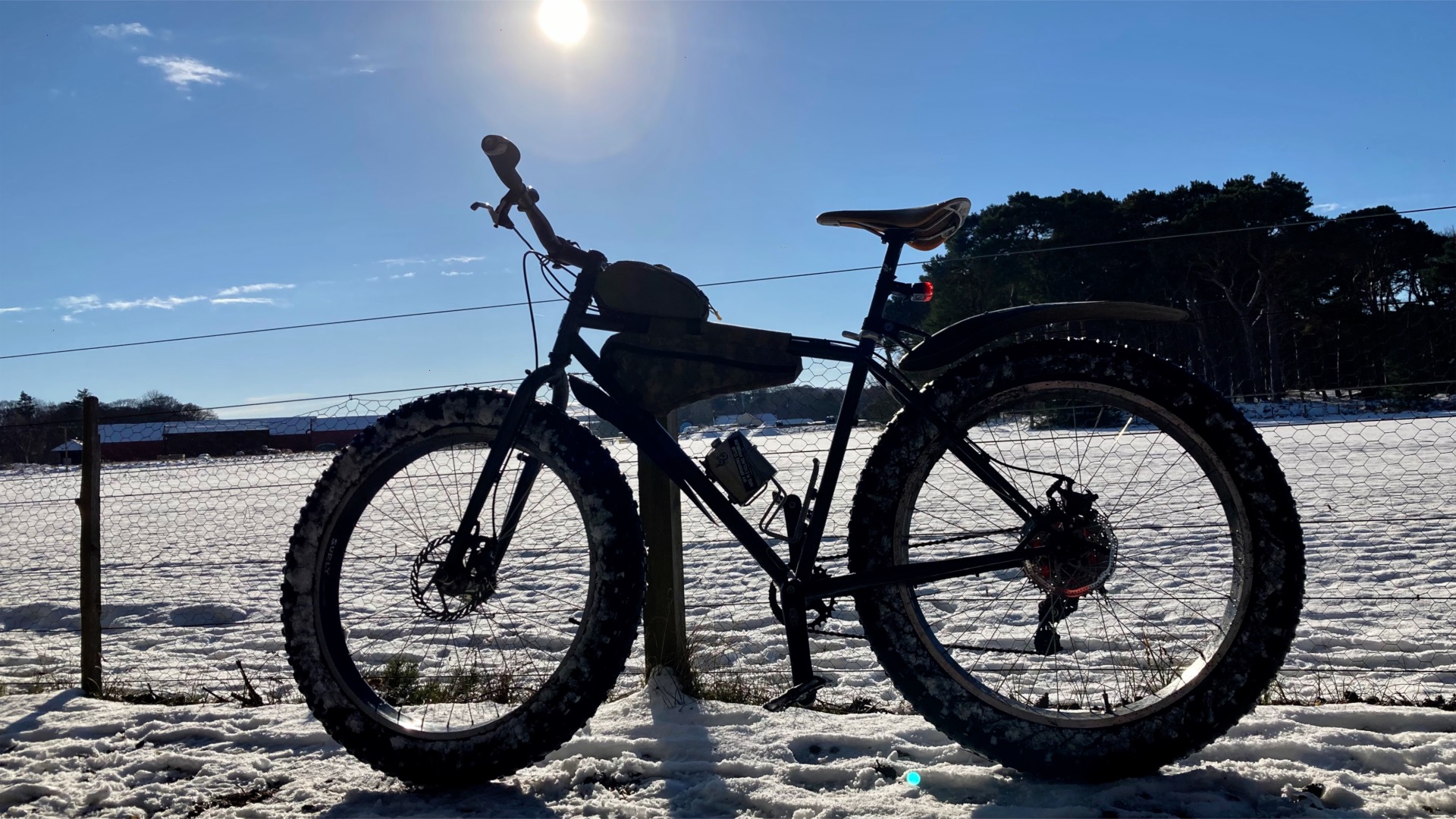 coastrider: Isolation Cycle Pt 32... Snow day of days...