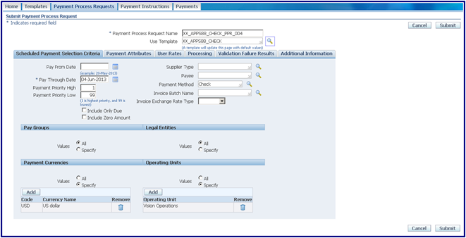 Oracle Applications: Oracle R12 AP Checks Setups and Process Training Guide
