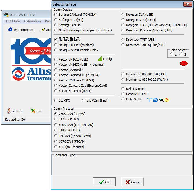 Write Program and Calibration to TCM using ALLISON TCM Reflash (PCCS ...