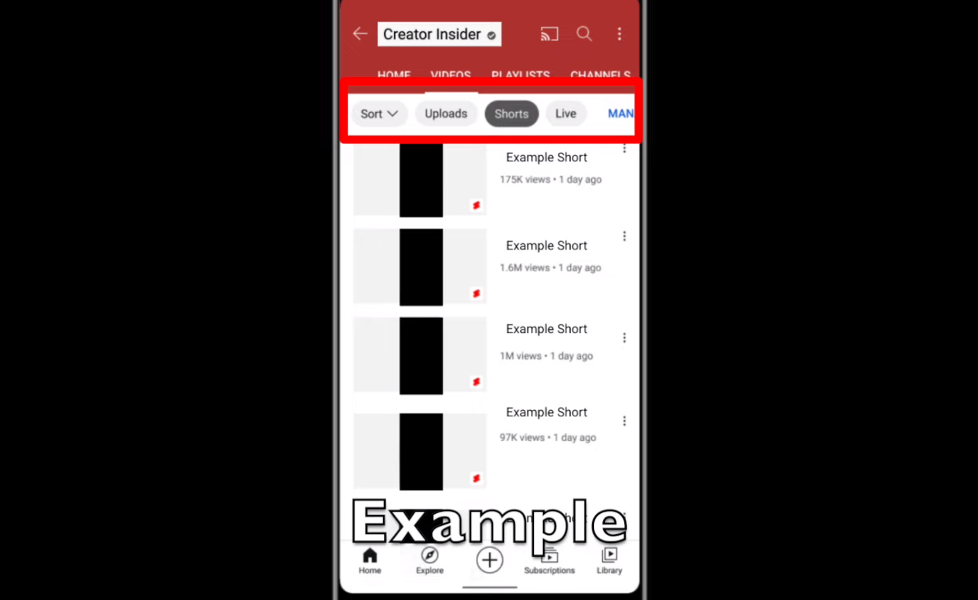 YouTube to Start Separating Shorts From Long Form Content