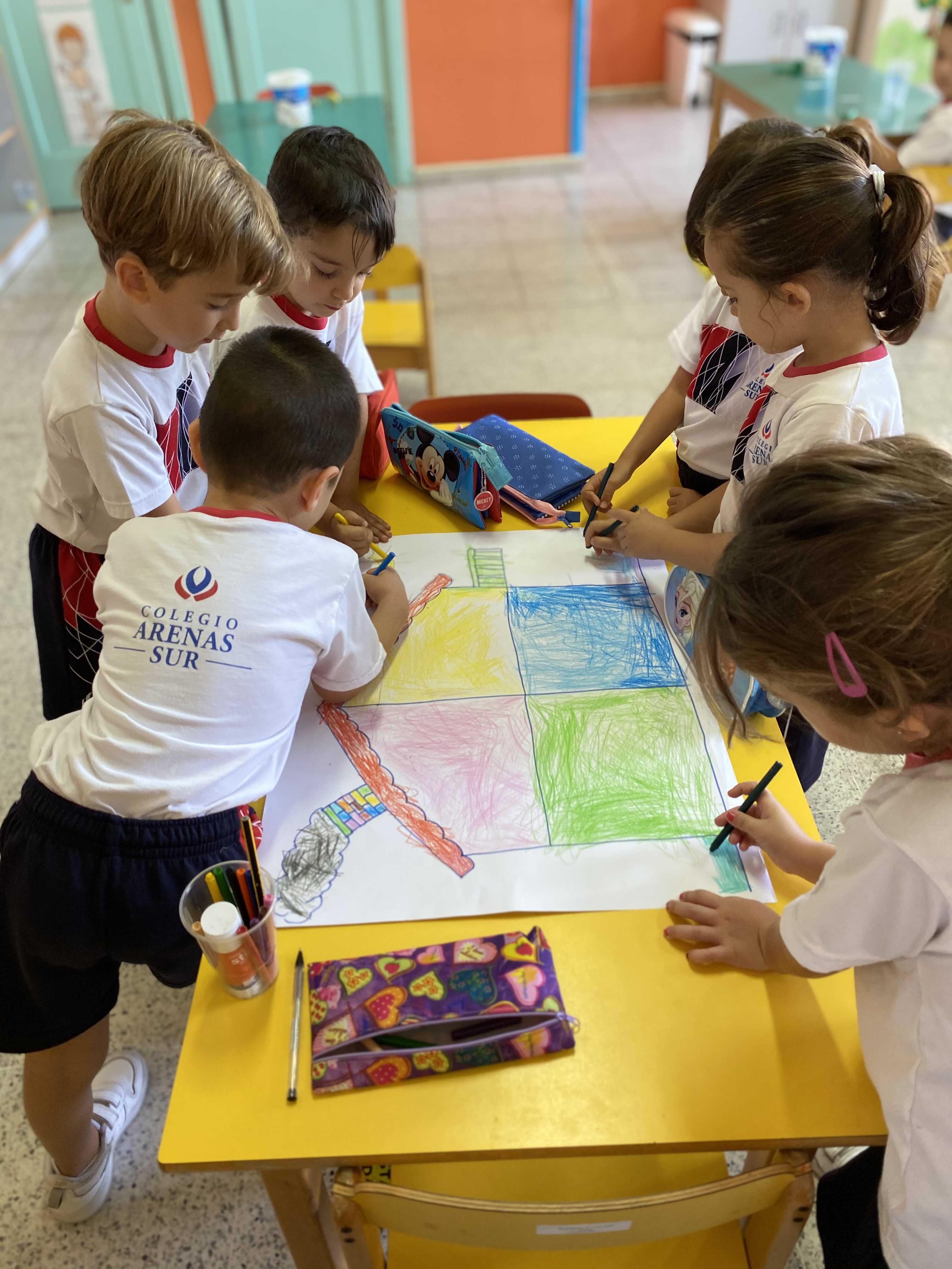 Trazos de colores: MY HOUSE PROJECT - INFANTS 4 YEARS OLD