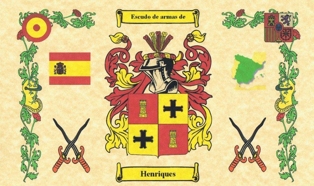 The Wiltsey Way: Henriques Family Crest and Origin