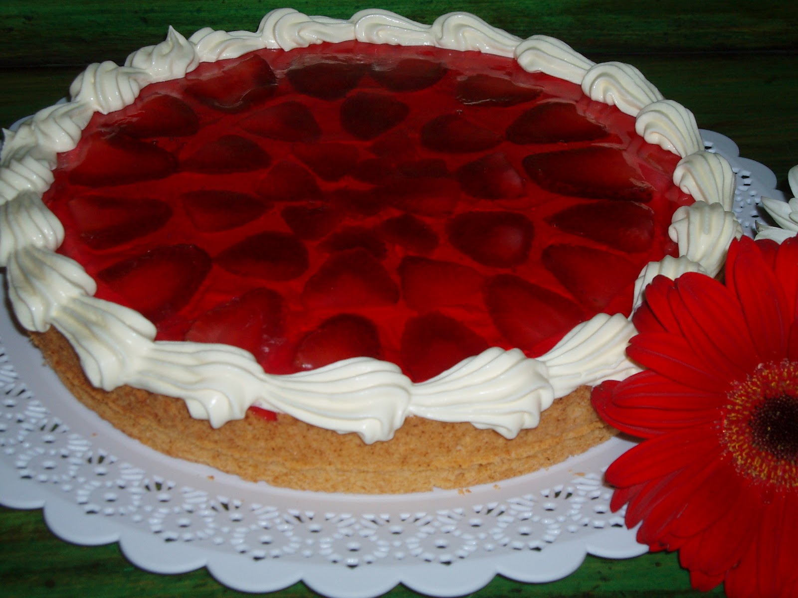 ...Las delicias dulces de Nati...: Tarta de frutillas