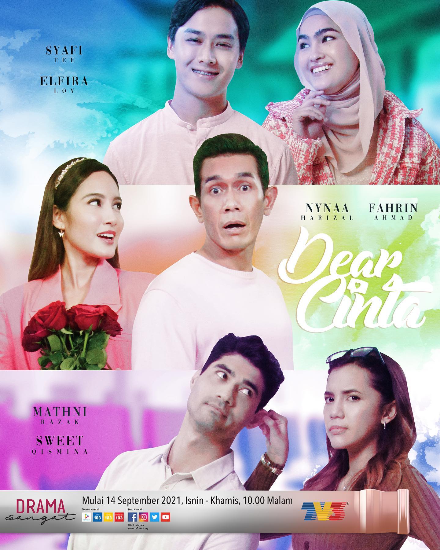Drama Dear Cinta (TV3) - Myinfotaip
