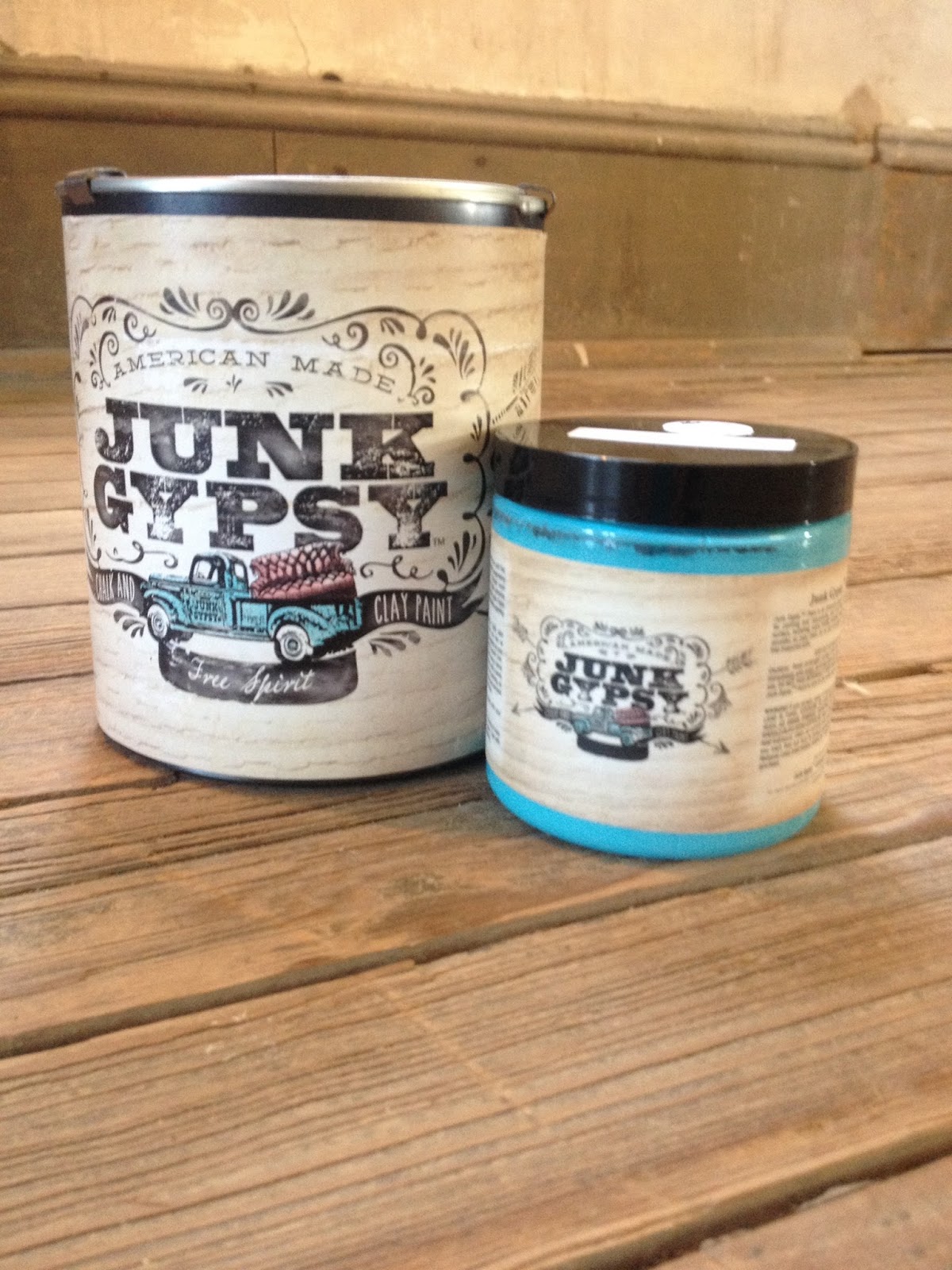 Rusted Gingham: Junk Gypsy Paint