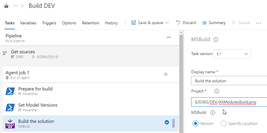 Thomas Wilkes Dynamics Ax D365fo Blog Devops Error Process Msbuildexe Exited With Code 1
