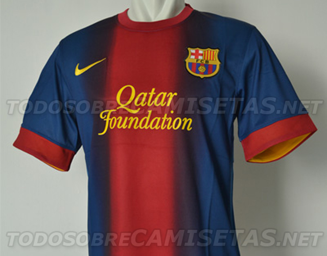 Barcelona 12-13 Home & Away Shirts New Pics Leaked! - Footy Headlines