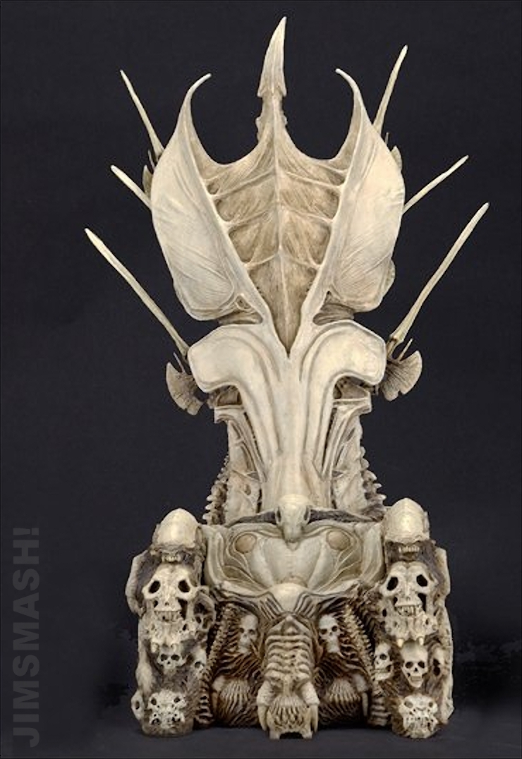 JIMSMASH ! ! !: NECA: ALIEN SKULL THRONE
