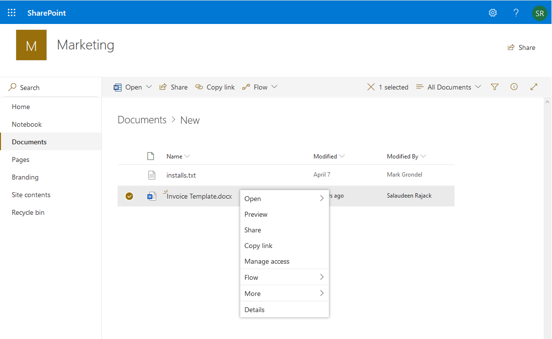 Sharepoint Online How To Disable Download Option For Documents Sharepoint Diary