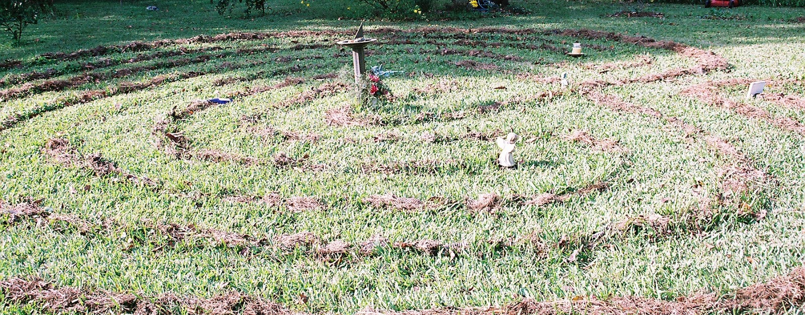 Labyrinth Made Of Grass