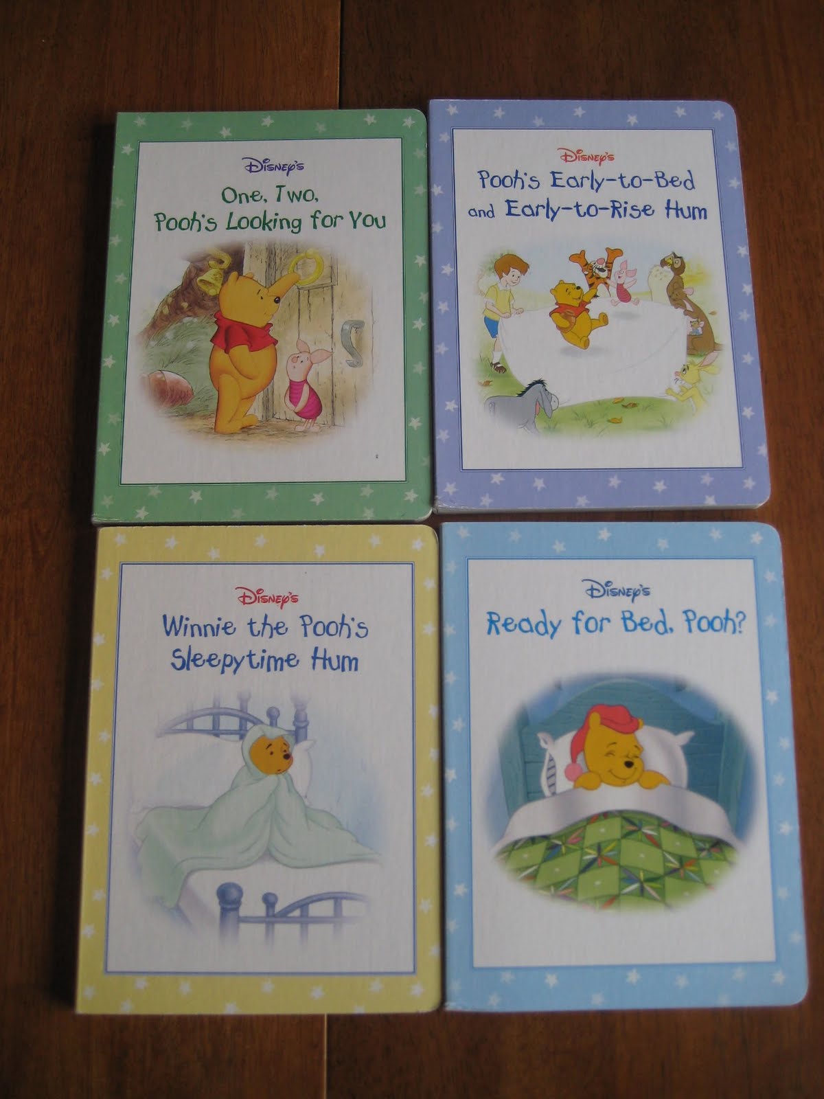 The Gift-like Exchange: Book- Winnie the Pooh set of 4 boardbooks, $1