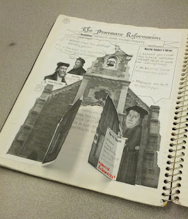 Students of History: Martin Luther Protestant Reformation Pop Up Notes