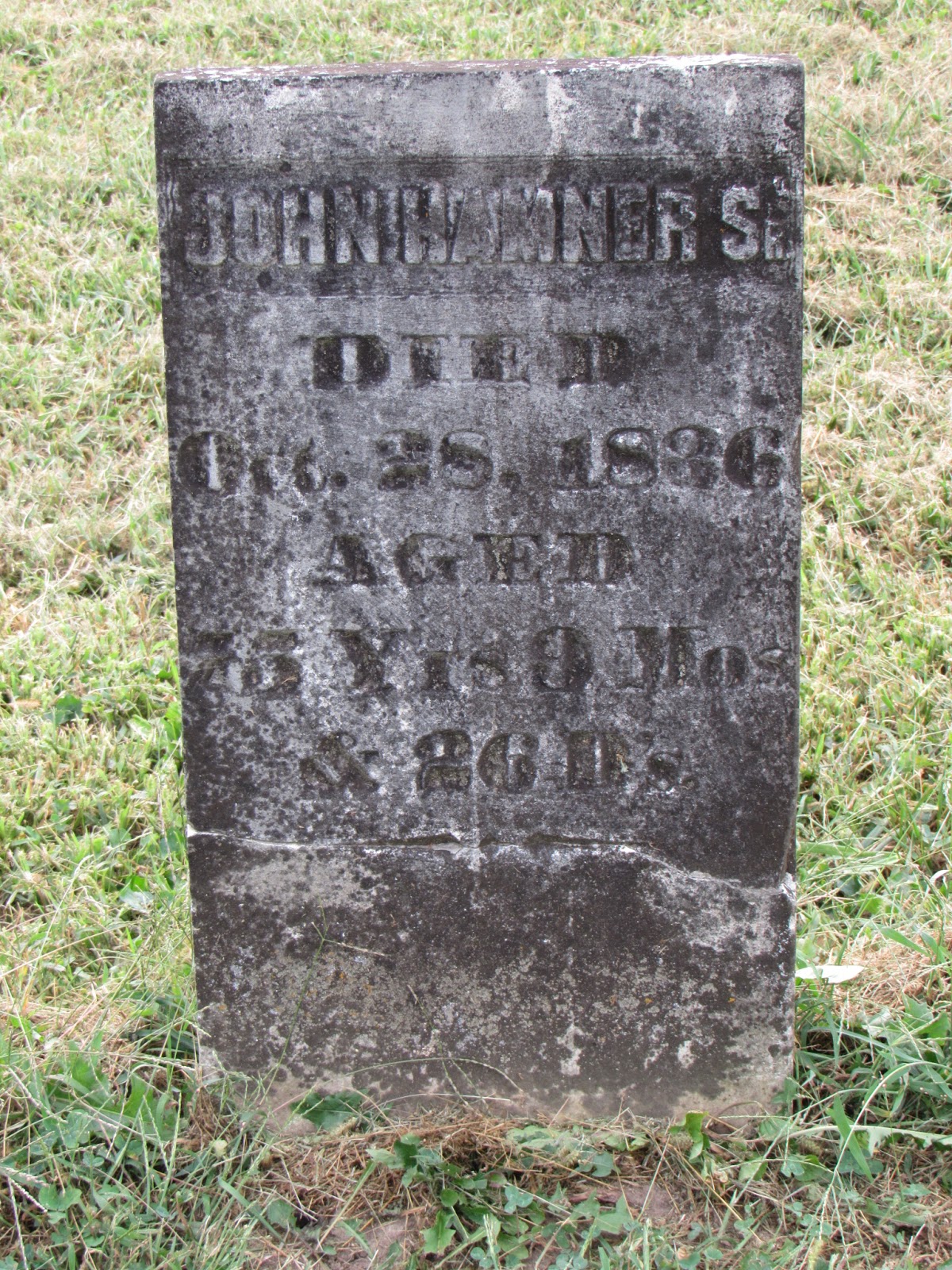 A Walk Through The Tombstones: Hamner Cemetery