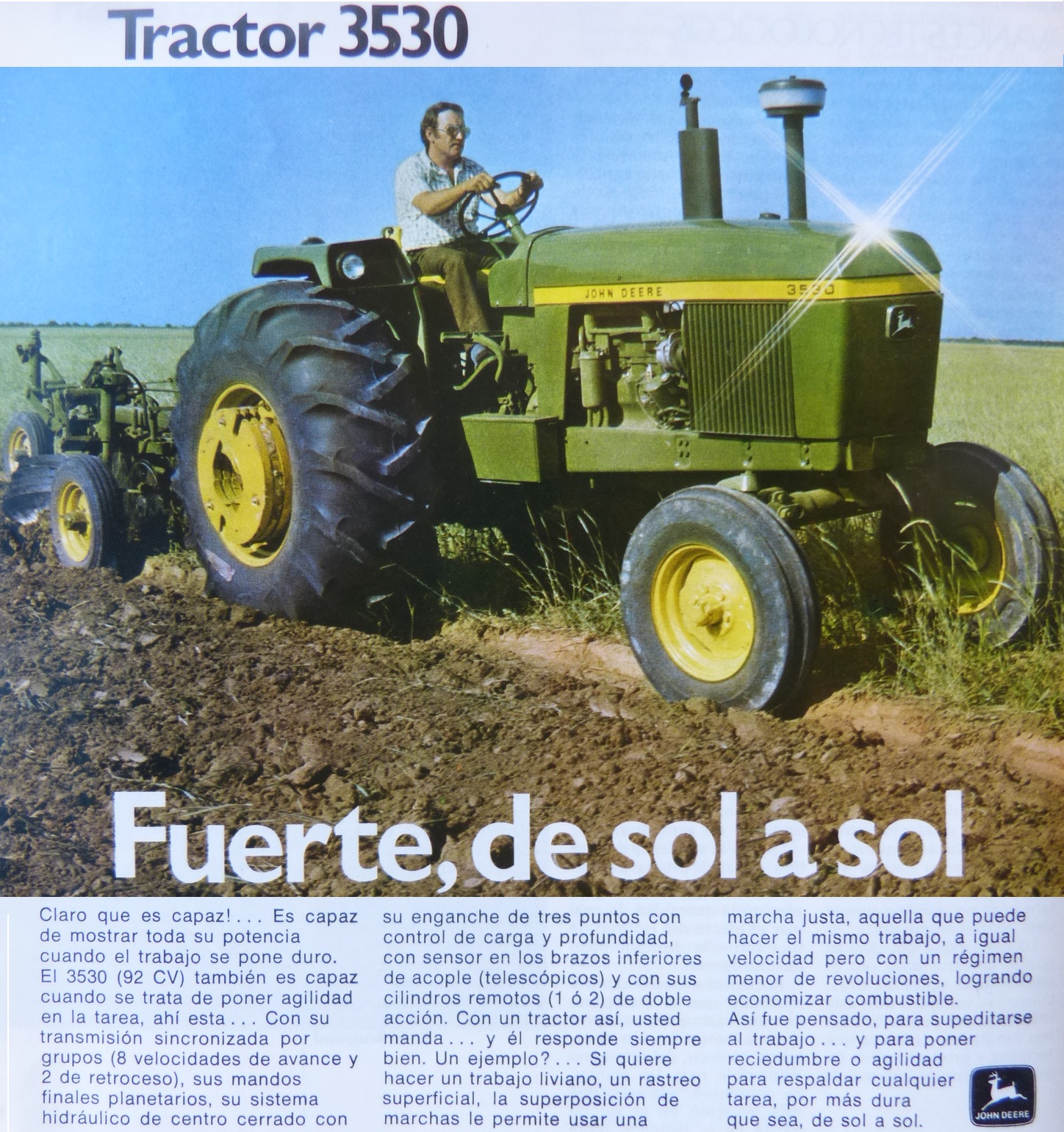 Pesados Argentinos: John Deere 3530