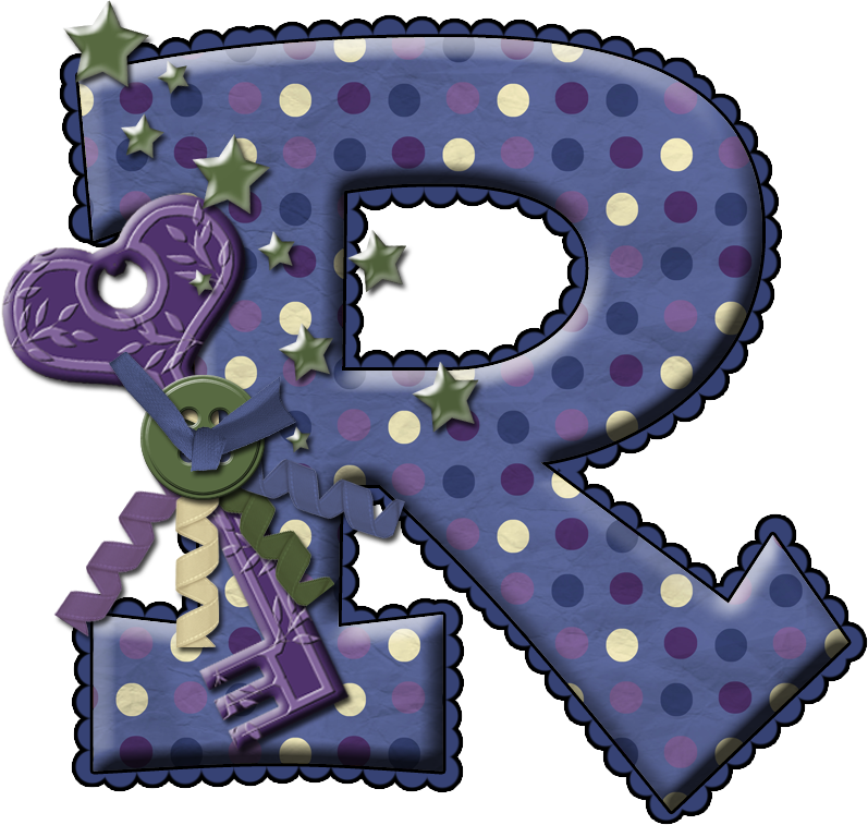GRANNY ENCHANTED'S BLOG: Free 111 Moonlight Digital Scrapbook Letter R