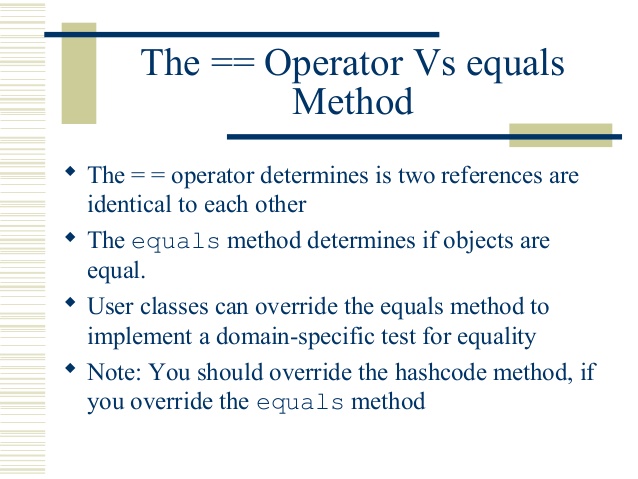 10 Equals And Hashcode Interview Questions In Java