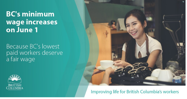 North Coast Review: New minimum wage guidelines in effect in British ...