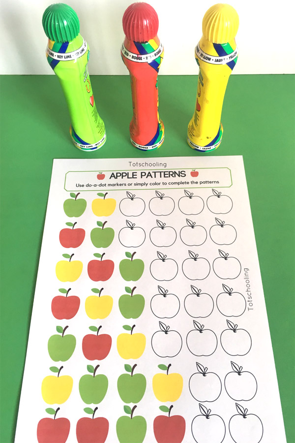 Apple Craft Activities for Kids - My Happy Homeschooling