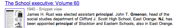 Stockton School: John Thomas Greenan: Principal 1940 to 1952