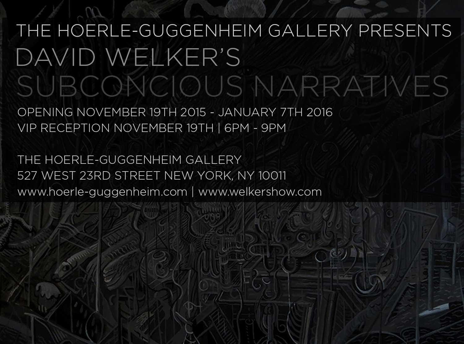 INSIDE THE ROCK POSTER FRAME BLOG: David Welker's "Subconscious ...