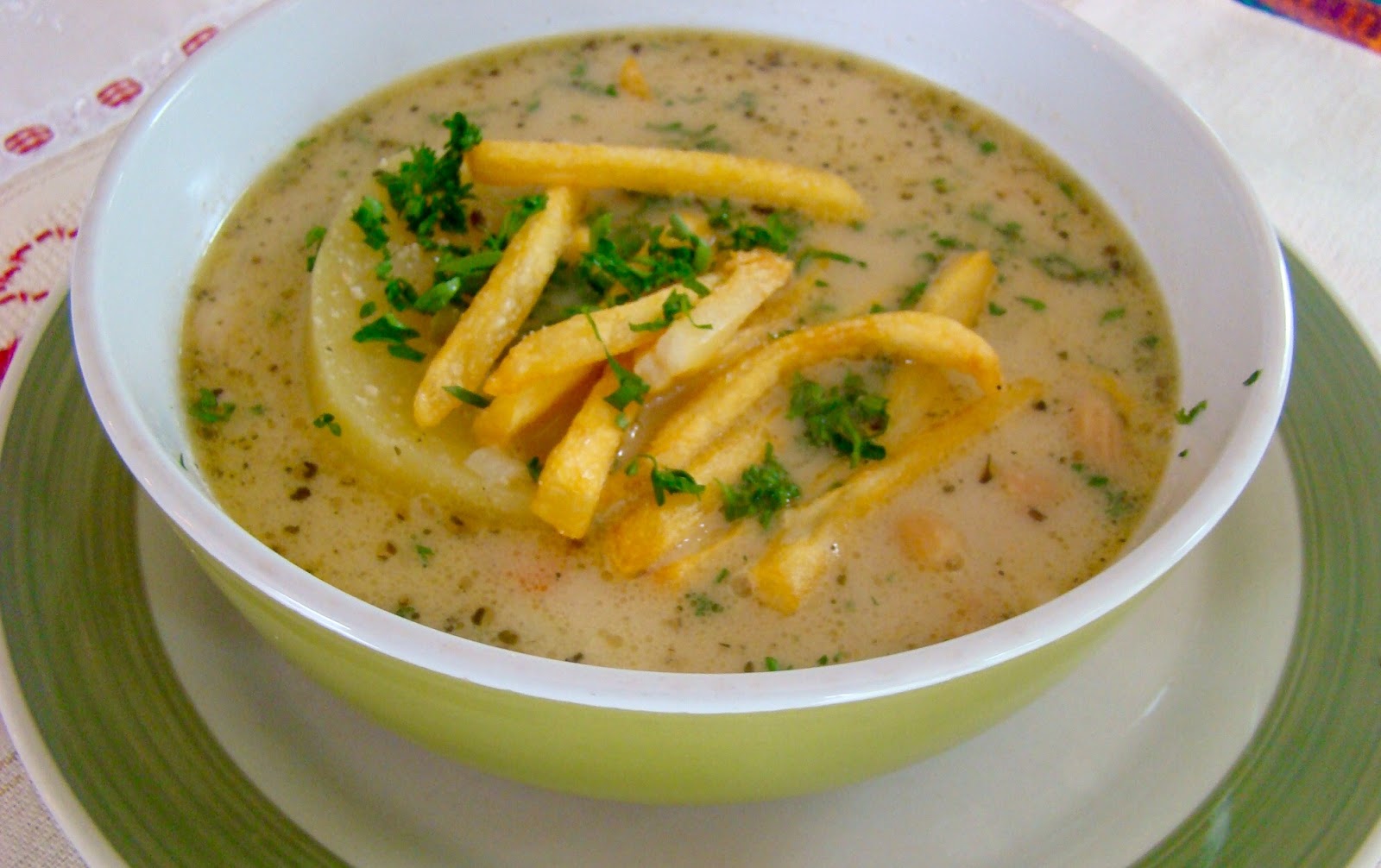 blog: Sopa de maní, texto en español