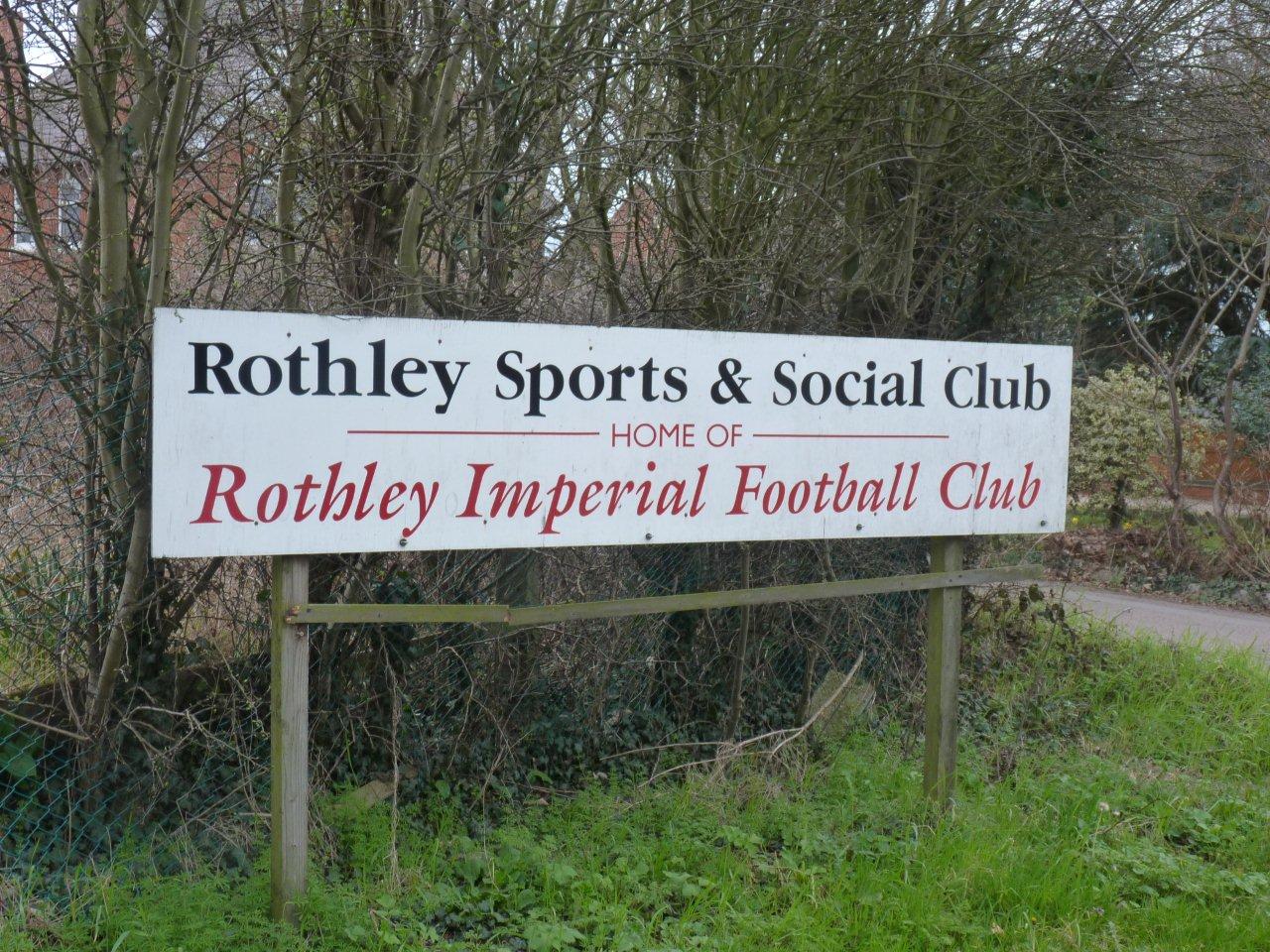 The Groundhopper: Rothley Imperial 1 Thurmaston Town 0