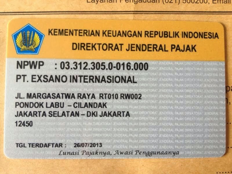 Cara Membuat NPWP Perusahaan