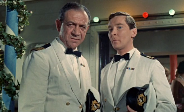 Carry On Sid - Captain Crowther in Carry On Cruising (1962)