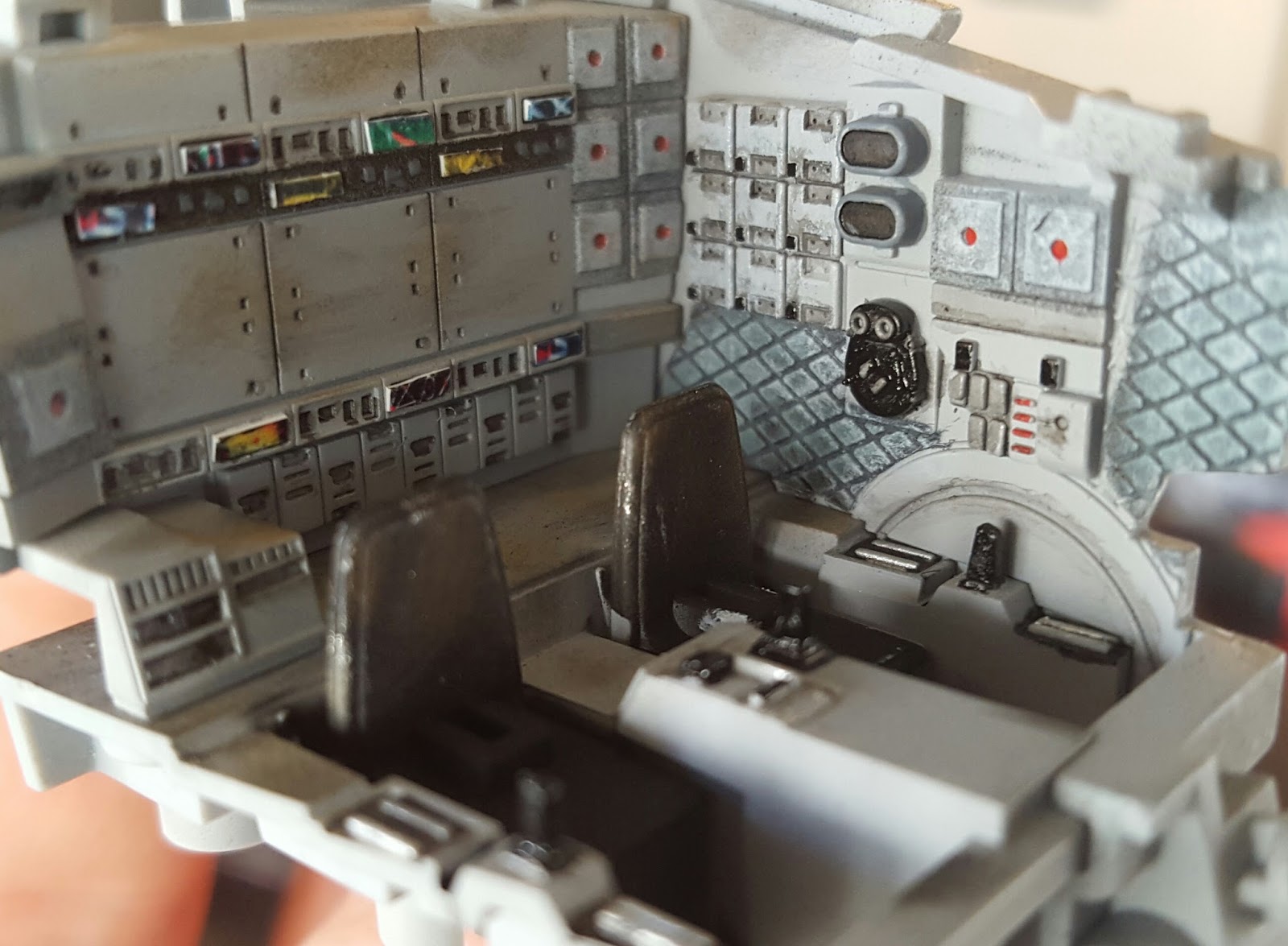 Bandai AT-ST Model Build: Pt. 1 Building the AT-ST Interior