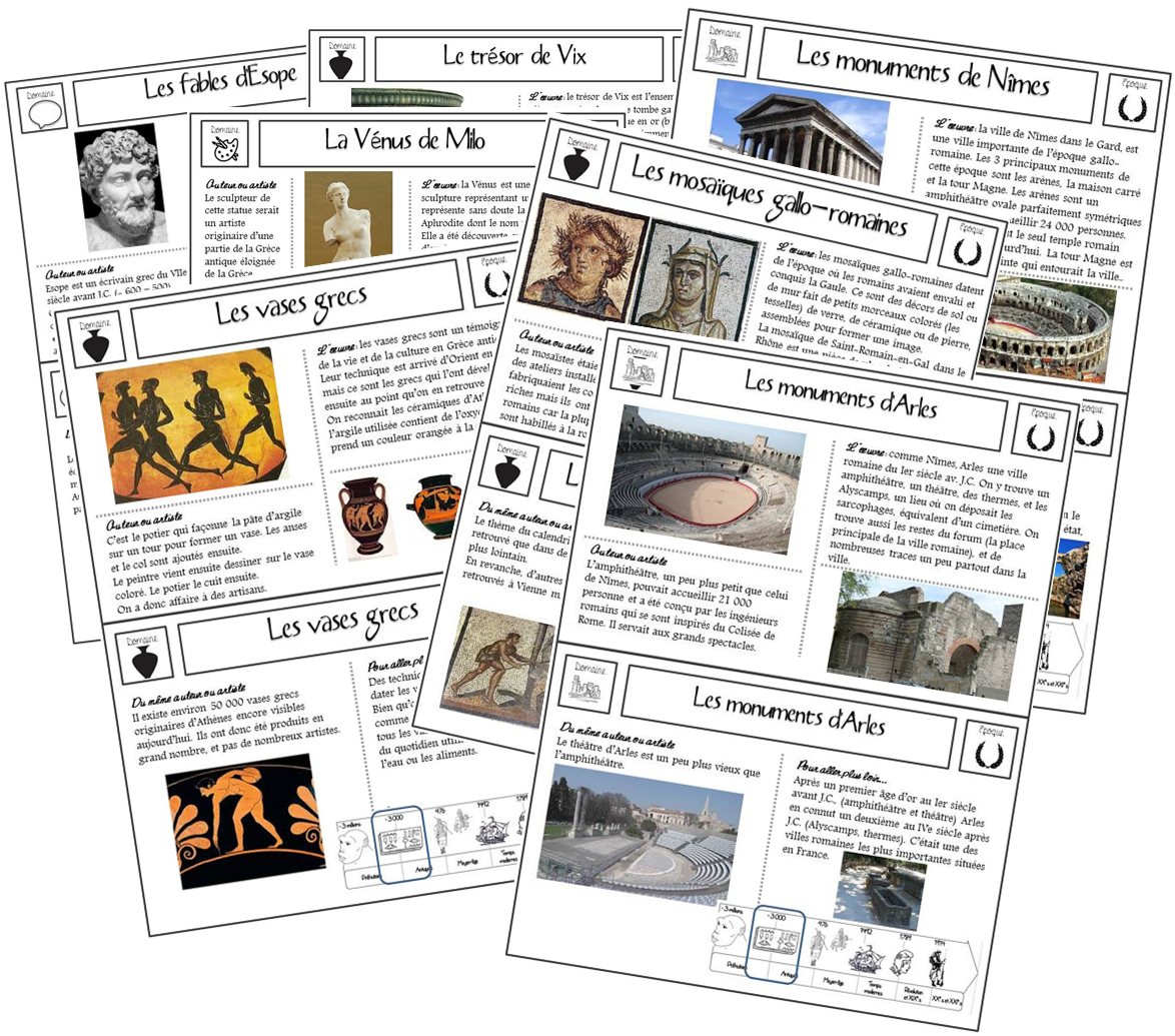Cartes d'Histoire de l'Art