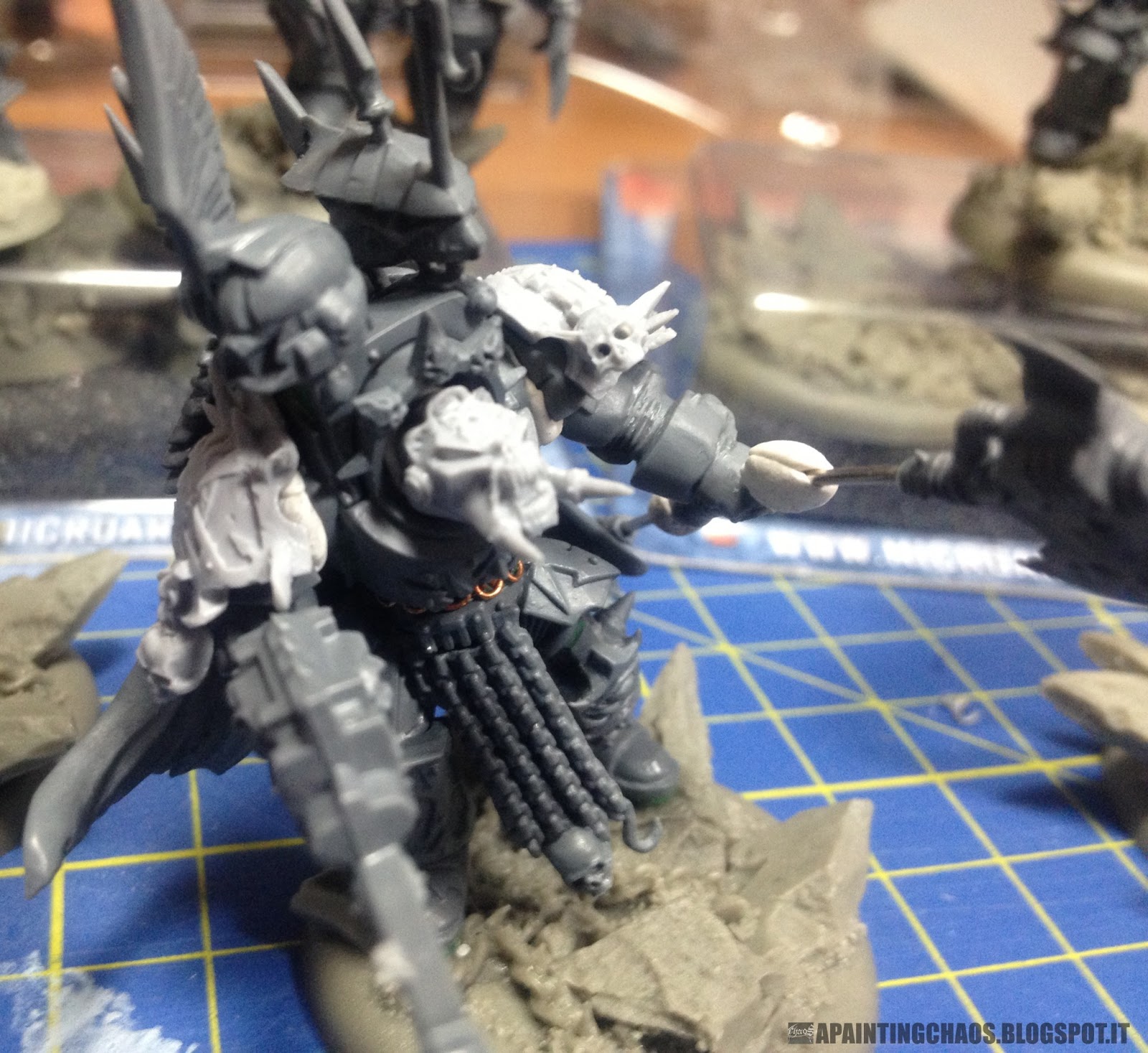 A painting chaos: Khorne army progess: Chaos Terminators and Terminator ...