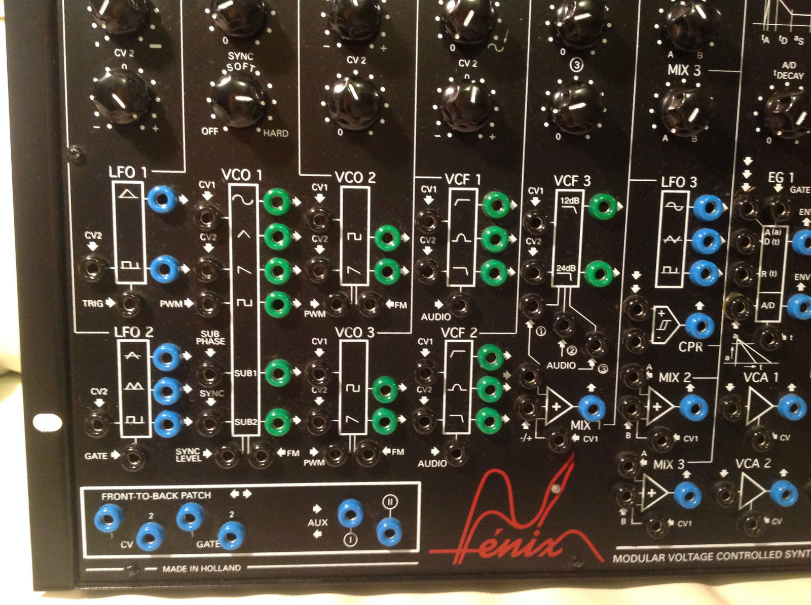 MATRIXSYNTH: Synton Fenix Modular Analogue Synth SN V59