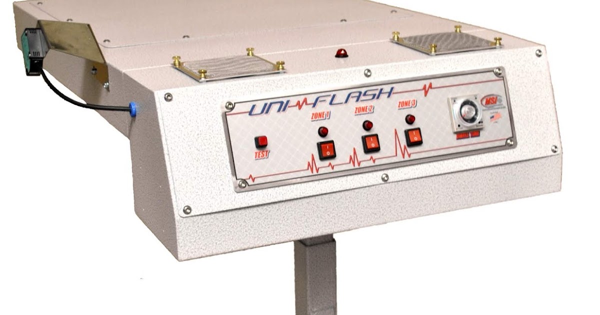 Screenprinting Products: Quartz Flash Cures fo M & R Machines