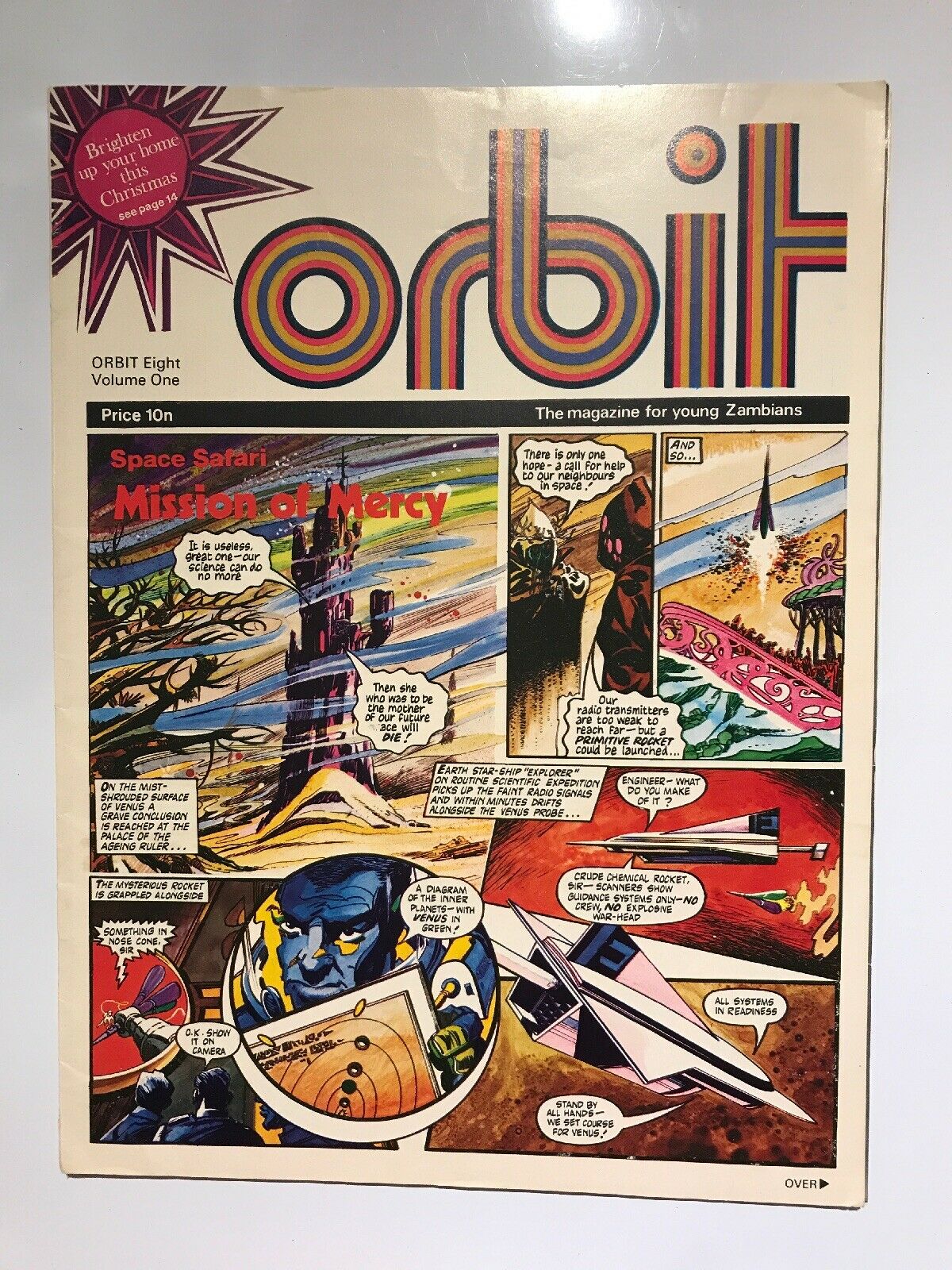 Boys Adventure Comics: Orbit comic - from Zambia; image gallery, part 2