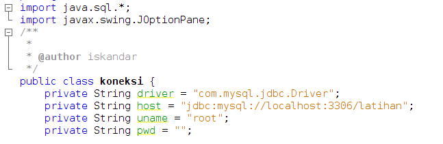 Netbeans JDBC, Membuat koneksi ke MYSQL - Izoels Notes