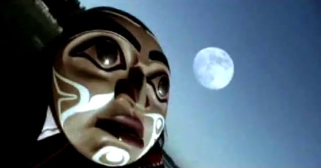 White Wolf : West Coast Native Grandmother Moon Mask Ceremony