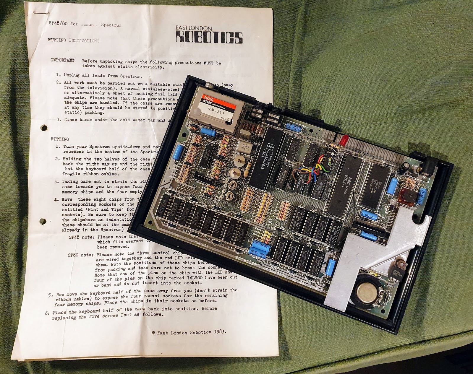 Tynemouth Software: A ZX Spectrum with 80K of RAM?