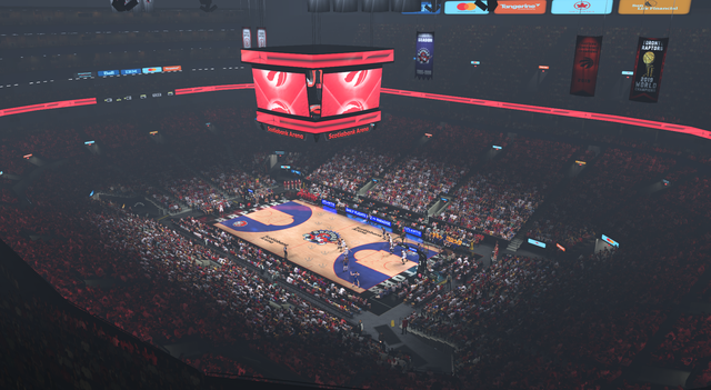 NBA 2K20 Toronto Raptors (City & Classic) Court and Arena by rtomb_03 ...