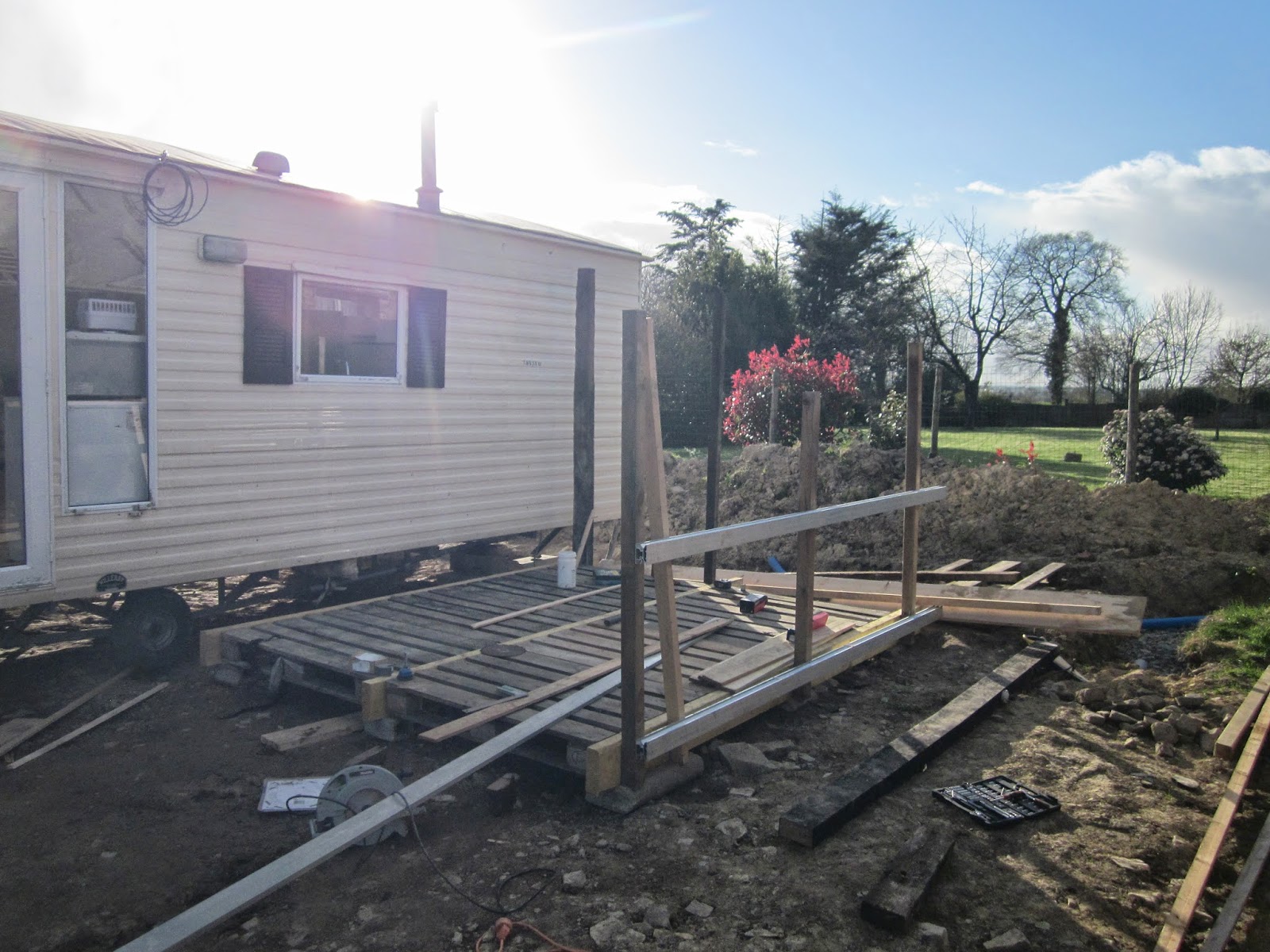 Une folie pour certain, un rêve pour d'autre...: Extension du mobile home