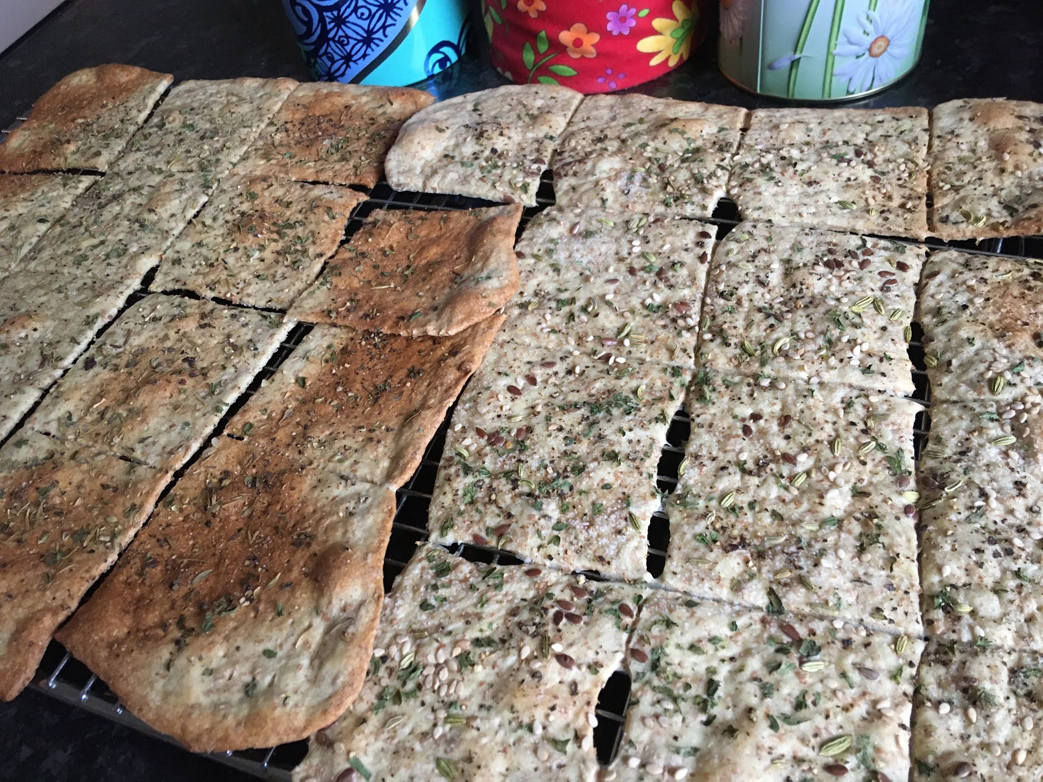 Homemade Savoury Crackers Four Ways | Freshly Baked | Bread | Recipes